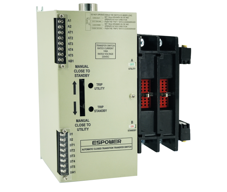 TRANSFER SWITCH (CLOSED TRANSITION) - ESPOWER